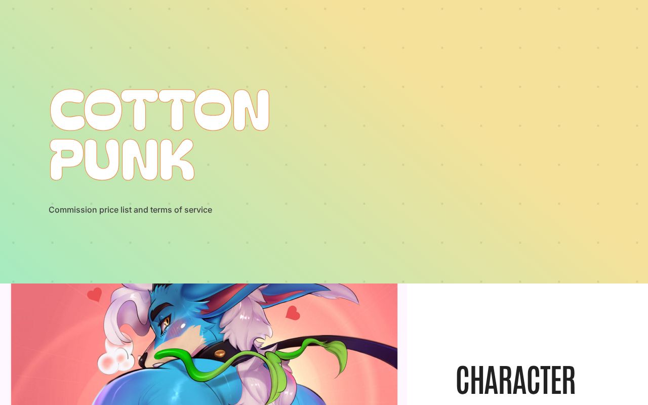 Cotton Punk Commissions